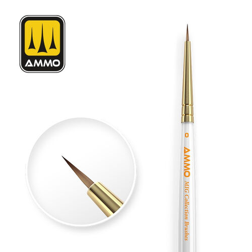 AMMO of Mig Jimenez 8718 AMMO MIG Collection Brushes Conical O0