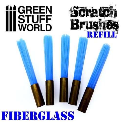 Green Stuff World 1653 FIBRE GLASS Refill for Scratch Brush