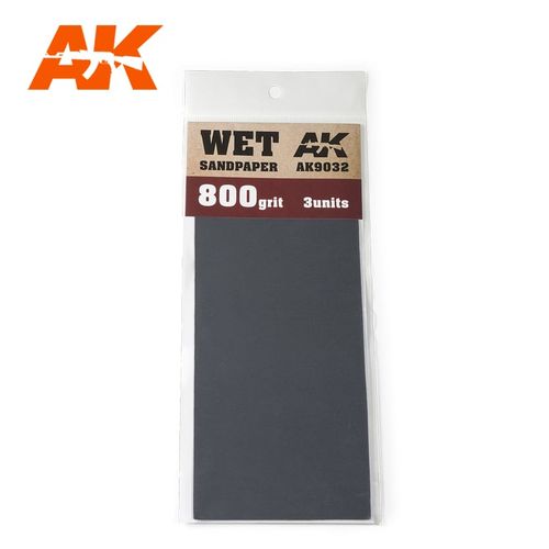 AK-Interactive 9032 Wet Sandpaper 800