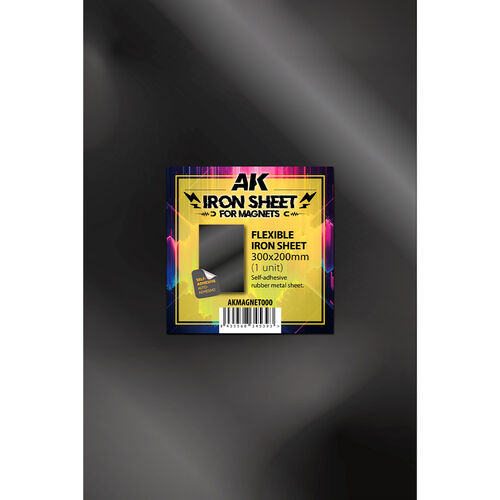 AK-Interactive MAGNET000 Iron Sheet For Magnets 300x200mm