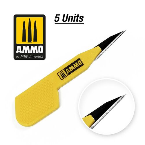 AMMO of Mig Jimenez 8685 Precision Blade Straight – 5 pcs.
