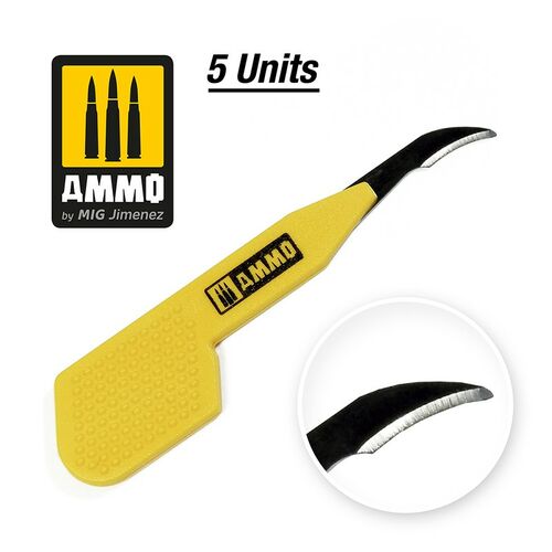AMMO of Mig Jimenez 8687 Precision Blade Ripper – 5 pcs.