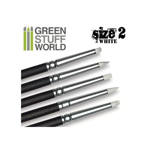 Green Stuff World 1026 Color Shaper WHITE - Size #2