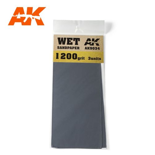 AK-Interactive 9034 Wet Sandpaper 1200