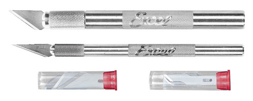 Excel Hobby Tools 19062 Basic Knife Set - 2 Knives 10 Blades