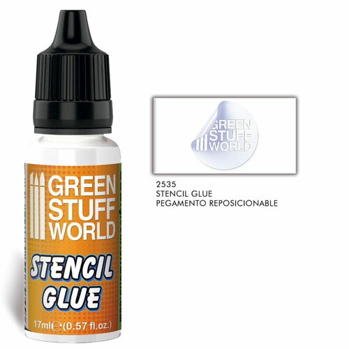 Green Stuff World 2535 Repositionable Stencil Glue
