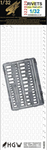 HGW Models 322020 Oval Templates Plus