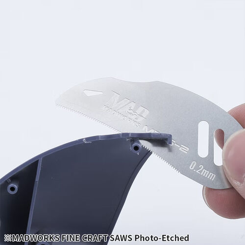 Madworks MT-15 Fine Craft Saw Photo-etched (Thickness: 0.2 mm)