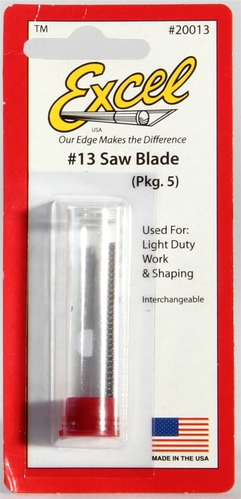 Excel Hobby Tools 20013 Fine Saw Blade - 5 pcs.