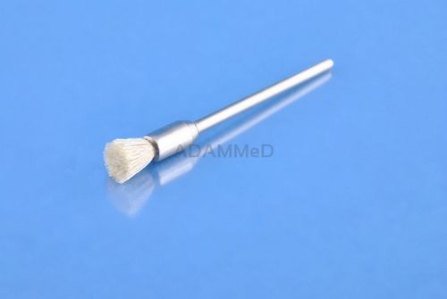 Adammed A002-E Szczotka (pędzel) - białe miękkie (kozie) włosie