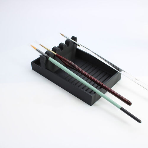 ZygiArt AKC-111 Brush Drainer Stand With Paint Mixing Trays