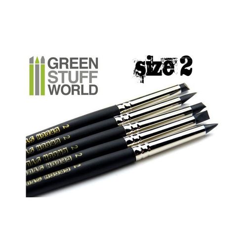 Green Stuff World 1024 Color Shaper BLACK - Size #2