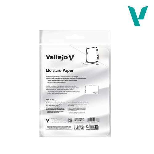 Vallejo B90003 Moisture Paper (30pcs)