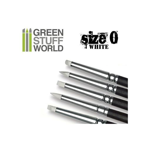 Green Stuff World 1025 Color Shaper WHITE - Size #0