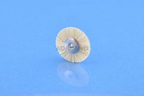 Adammed A019 Szczotka - białe twarde włosie 21mm