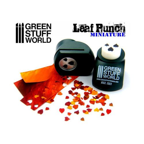 Green Stuff World 1311 Leaf Punch Dark Green