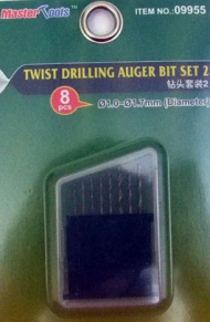 Trumpeter 09955 Twist drilling Auger Bit - set 2