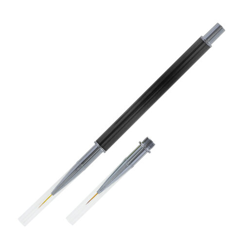 Shesto PPB1079 Super Fine Detail Brush with 2 Tips (7 mm & 9 mm)