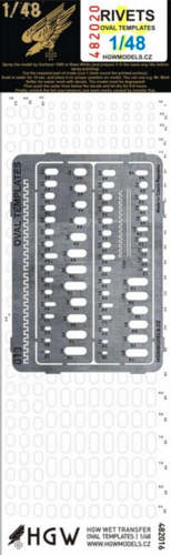 HGW Models 482020 Oval Templates Plus