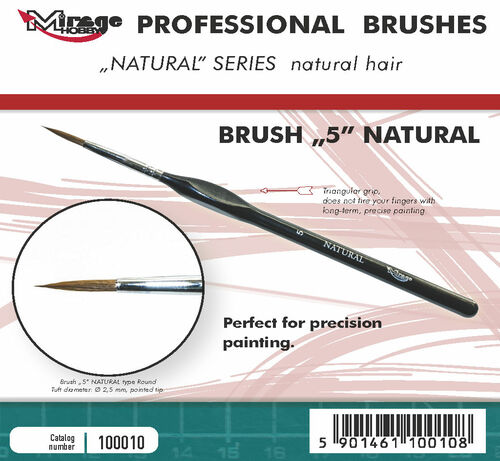 Mirage-Hobby 100010 Brush "5" NATURAL