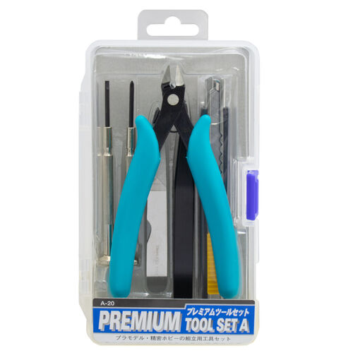 MINESHIMA Premium Tool Set B for Plastic Model A20