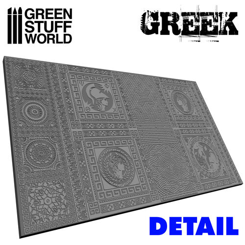 Green Stuff World 1337 GREEK Rolling Pin