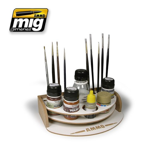 AMMO of Mig Jimenez 8002 Mini Workbench Organizer