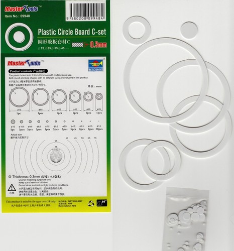 Trumpeter 09948 Plastic Circle Board C-set