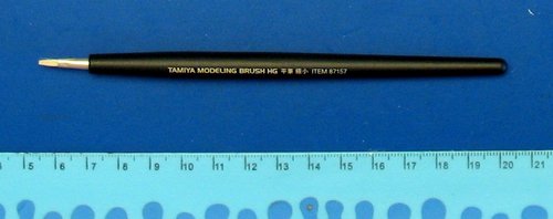Tamiya 87157 HG Flat Brush - Extra Small