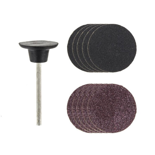 Shesto RAB8300 Rotacraft Rubber Pad & 5 Coarse / 5 Fine Discs
