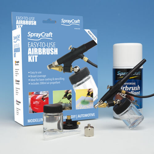 Shesto Spraycraft SP15K Easy-To-Use Airbrush Kit