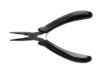 Excel Hobby Tools 70051 5 1/2" Serrated Long Nose Pliers