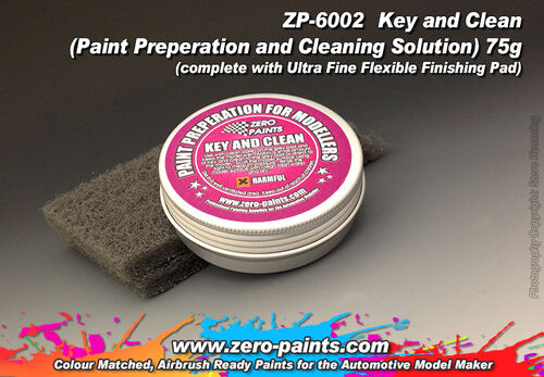 Zero Paints 6002 Key And Clean (Paint Preparation And Cleaning Solution)