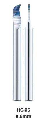 DSPIAE 56057 HC-06 0.6mm Tungsten Steel Hook Broach