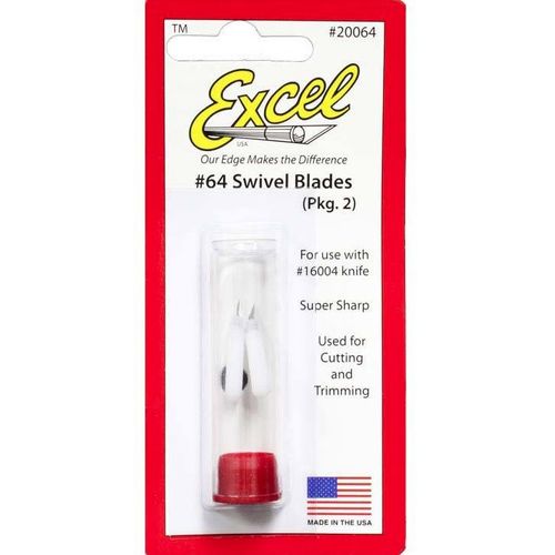 Excel Hobby Tools 20064 K4 Swivel Blades (Pkg.2)