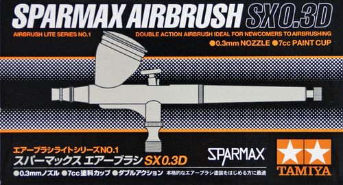 Tamiya 74801 Sparmax Airbrush SX 0.3D