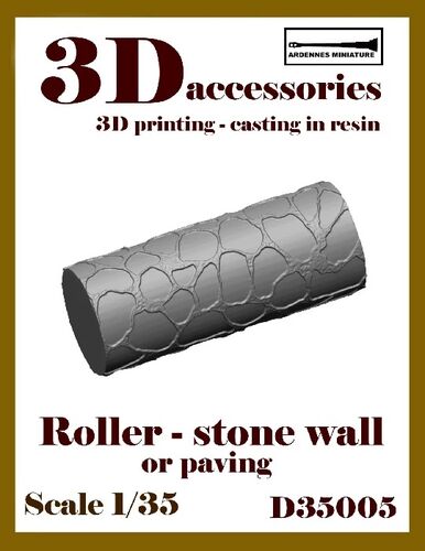Ardennes Miniature D35005 Roller - Stone Wall Or Paving