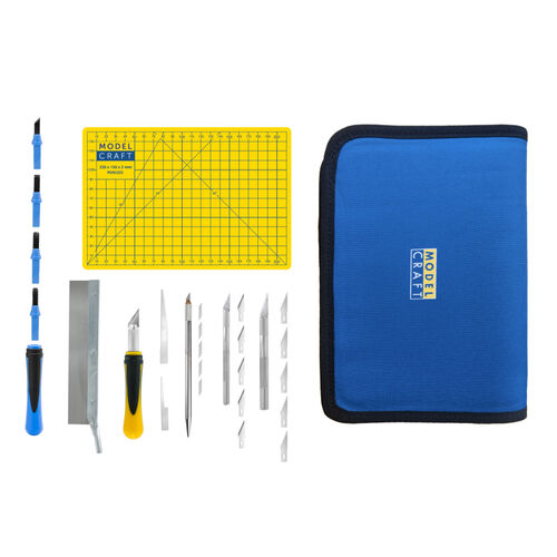 Shesto PTK1026 Modelcraft Knife and Chisel Set