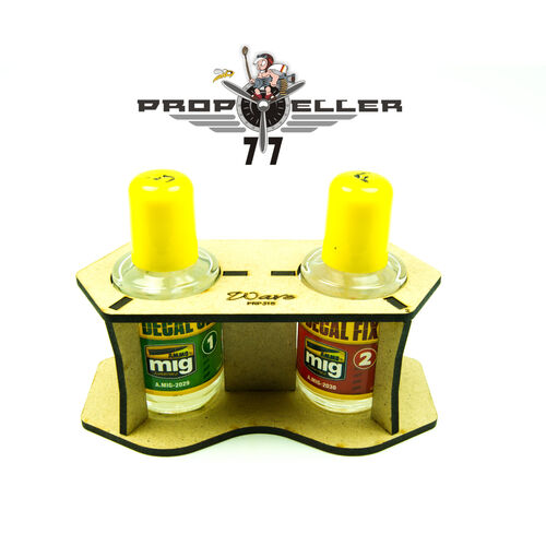77propeller 318 Wave Kit – The AMMO Mig Ultra Decal Stand - Capacity 2 Slots