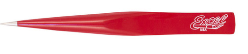 Excel Hobby Tools 30428 Hollow Point Tweezers (Red)