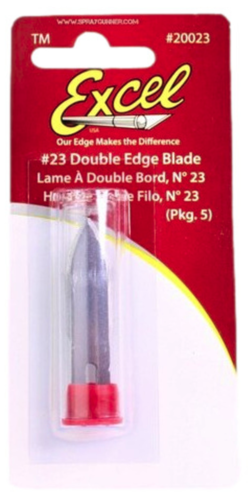 Excel Hobby Tools 20023 Double Edge Blade - 5pcs.