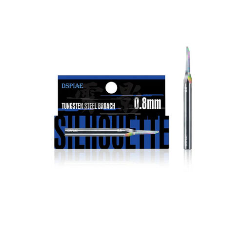 DSPIAE YPB-08 Tungsten Steel Broach 0,8mm