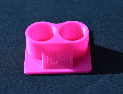 TopNotch IA026 Microsol Bottle holder - Fluorescent Pink (1 piece)