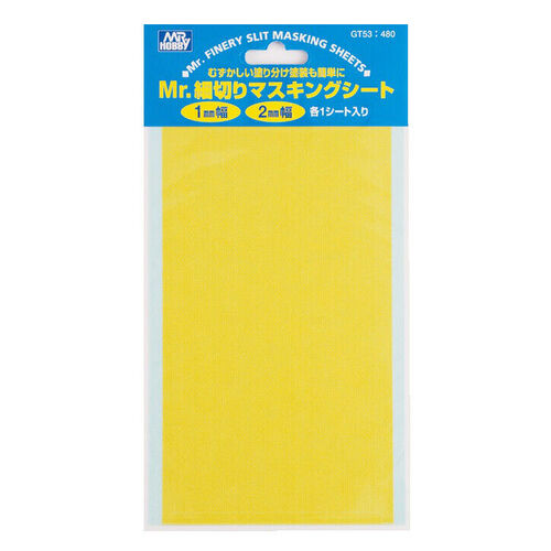 Mr.Hobby GT-53 Finely Slit Masking Sheets 1mm / 2 mm
