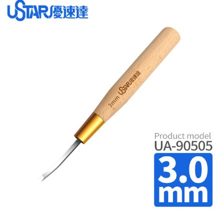 U-Star 90505 Flat Blade Knife 3 mm