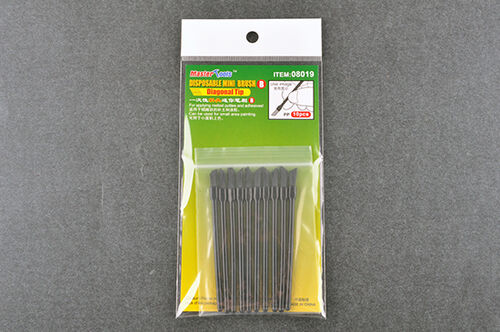 Trumpeter 08019 Disposable Mini Diagonal Brush (10 pcs)