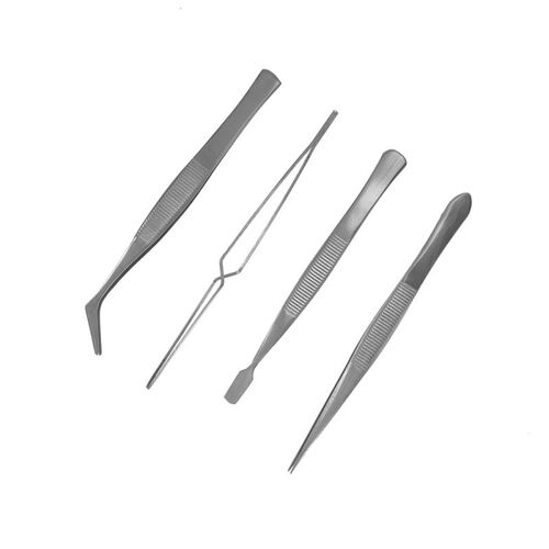 Shesto PTW5000 Stainless Steel Tweezers (4 pcs)