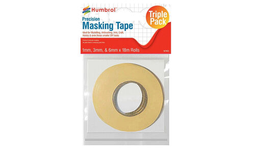 Humbrol AG5110 Humbrol Masking Tape Set (3 pcs)