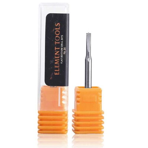 DSPIAE 56924 FB-20 Precision Tungsten Flat Core Drill 2,0 mm