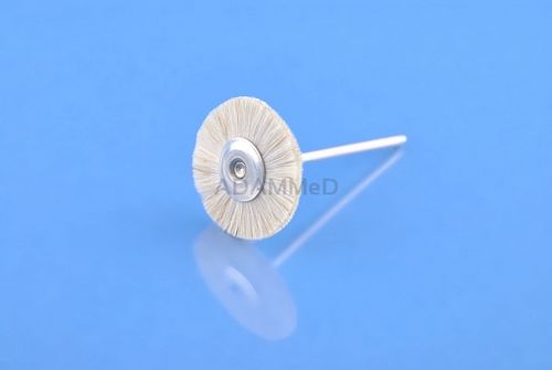 Adammed A012-E Szczotka na uchwycie - mięka biała (kozie włosie) 21mm